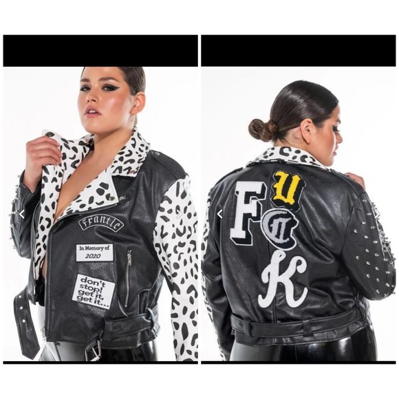 Azalea Wang | Jackets & Coats | Azalea Wang Vegan Leather Frantic Fcuk ...